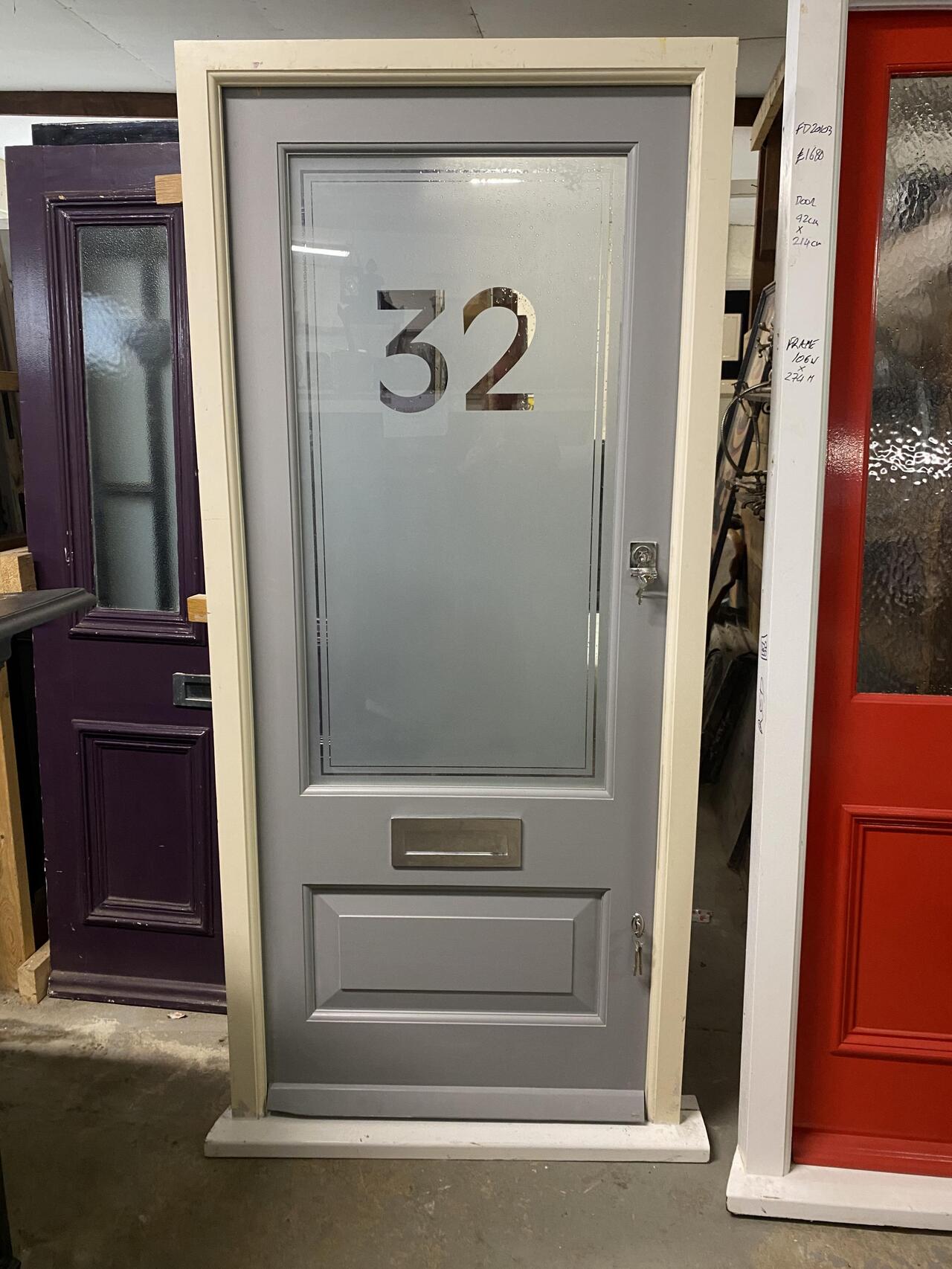 A newly made period front door FD20104 | Reclaimed Period Front Doors